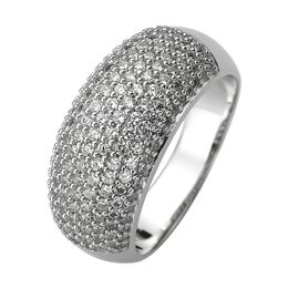 Jobo Damen Fingerring "Ring Statement 11 mm breit", 52, Silber 925 (Sterlingsilber), silber, Silber 925 (Sterlingsilber), Fingerringe, 925 Silber mit