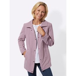 Classic Basics Damen Funktionsjackemauve, Gr. 38, unifarben, 85% Polyester, 15% Polyamid, Jacken