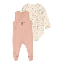 FIXONI Set Gr&ouml;&szlig;e 44 creme / pastellblau / altrosa / dunkelrot