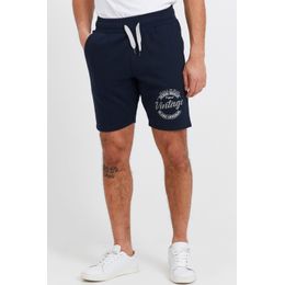 Blend Herren Sweatshorts "BHTorben", blau, Gr. M, gemustert, Sweatware, 60% Baumwolle, 40% Polyester, Hosen, Sweat Shorts mit Print