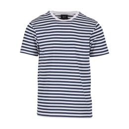 Brandit Damen T-Shirt "Brandit Jerseyshirt Stripe Tee"navy, weiß, Gr. XXL, gestreift, 100% Baumwolle, Shirts