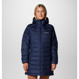 Columbia Damen Steppmantel "Powder Lite II Mid Jacket", blau, Gr. S, Obermaterial: 100% Polyester. Wattierung: 100% Polyester, M&auml;ntel