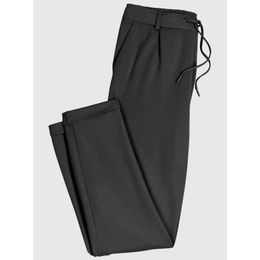 WITT Damen Jogg Pants in Interlock-Qualit&auml;t, schwarz, Gr&ouml;&szlig;e 19