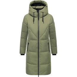 Navahoo Damen Steppmantel "K&auml;ltekuschel XIV"helloliv, Gr. XXL, Obermaterial: 100% Polyester. Innenfutter: 100% Polyester. Wattierung: 100% Polyester.