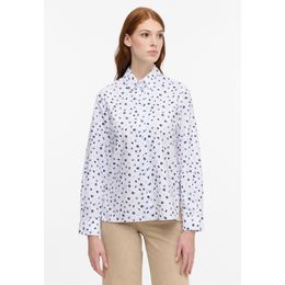 Eterna Damen Hemdbluse "LOOSE FIT", bunt, Gr. 48, 70% Baumwolle, 30% Lyocell, Blusen, EASY IRON (b&uuml;gelleicht)