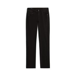 G-Star Raw G-STAR Damen Chinohose "Midge Slim Straight Chino"dk schwarz gd, Gr. 29, Obermaterial: 97% Baumwolle, 3% Elasthan, Hosen