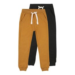 Minymo Pants boy Yellow, Grey size 140