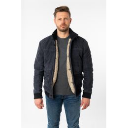 Mauritius Herren Lederjacke "MMThalor"navy, Gr. S, unifarben, Obermaterial: 100% Schafsleder. Futter: 100% Polyester. &Auml;rmelfutter: 100% Polyester,