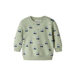 name it Sweatshirt 'NBMVIMMER' Gr&ouml;&szlig;e 86 blau / pastellgr&uuml;n / schwarz