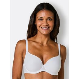 Mey Damen T-Shirt-BH, Gr. 90, wei&szlig;, 77% Polyamid, 23% Elasthan, BHs