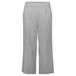 Betty Barclay Damen Culotte "Damen unifarben", silber, Gr. 34, Obermaterial: 63% Polyester, 35% Viskose, 2% Elasthan, Hosen