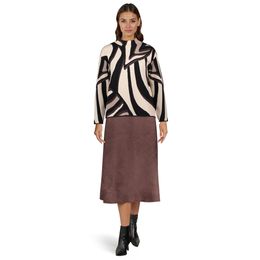 Betty Barclay Damen Maxirock "Damen unifarben"light maroon, Gr. 44, Obermaterial: 95% Polyester, 5% Elasthan, R&ouml;cke