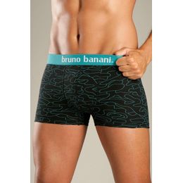 Bruno Banani Herren Boxer "Boxershorts für Herren", Gr. S, schwarz, Jersey, Obermaterial: 95% Baumwolle, 5% Elasthan, unifarben, Unterhosen, mit