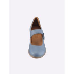 Gemini Damen Pumps, Gr. 36himmelblau, Glattleder, Schuhe