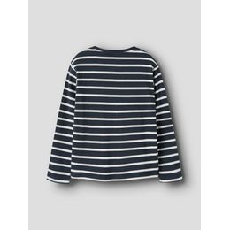 name it Shirt 'NKFTenisa' M&auml;dchen Gr&ouml;&szlig;e 134/140 nachtblau / rosa / wei&szlig;