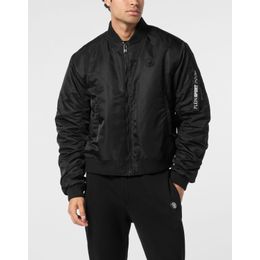 Plein Sport Herren Blouson "Icon", schwarz, Gr. M, Obermaterial: 100% Polyamid. Futter: 100% Polyester. F&uuml;llung: 100% Polyester, Jacken