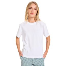Quiksilver Damen T-Shirt "Essential", wei&szlig;, Gr. L, Obermaterial: 100% Walkfrottier;, Shirts
