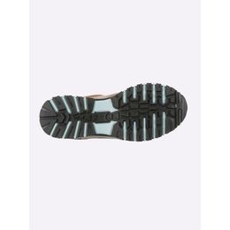 Casual Looks Damen Schn&uuml;rschuh, Gr. 42vanille, Glattleder, Mesh, Schuhe