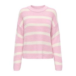 Jacqueline de Yong JDY Pullover 'JDYJUSTY' Damen Gr&ouml;&szlig;e XS creme / rosa