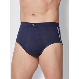 w&auml;schepur W&Auml;SCHEPUR Herren Slip, Gr. 6, blau, 93% Baumwolle, 7% Elasthan, Unterhosen
