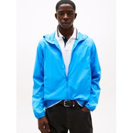 Tommy Jeans Herren Windbreaker "TJM SHELL JACKET EXT", blau, Gr. 4XL, unifarben, Web, Obermaterial: 100% Polyamid, Jacken, Freizeitjacke,