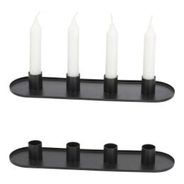 Cepewa Tablett oval f&uuml;r 4 Kerzen CHRISTMAS