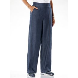 Classic Basics Damen Bequeme Jeansdunkelblau, Gr. 38, unifarben, 100% Baumwolle, Jeans