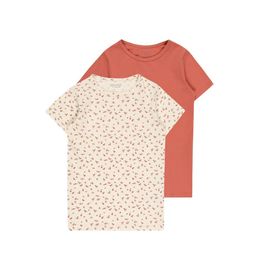 Minymo T-Shirt M&auml;dchen Gr&ouml;&szlig;e 92 creme / pink
