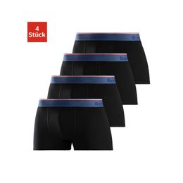 Bench. Herren Boxer "Boxershorts f&uuml;r Herren", Gr. S, schwarz, Jersey, Obermaterial: 95% Baumwolle, 5% Elasthan, unifarben, Unterhosen, Unterhosen aus