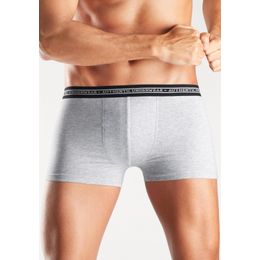Herren Boxer "Boxershorts f&uuml;r Herren", AUTHENTIC UNDERWEAR, Gr. 3, grau, Jersey, Obermaterial: 95% Baumwolle, 5% Elasthan, unifarben, Unterhosen,