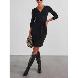 Milan Kiss Strickkleid in Schwarz - 69% | Gr&ouml;&szlig;e M | Damen-kleider