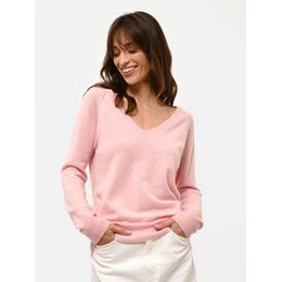 Just Cashmere Kaschmir-Pullover "Phoebe" in Rosa - 56% | Gr&ouml;&szlig;e L | Damen-pullover-cardigans
