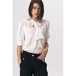Nife Bluse in Creme - 73% | Gr&ouml;&szlig;e 40 | Damen-blusen