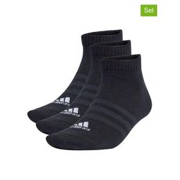 adidas 3er-Set: Sportsocken in Schwarz - 20% | Gr&ouml;&szlig;e M | Damen-outdoor-ausruestung