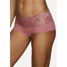 Vivance Damen Panty, Gr. 32, bunt, Single Jersey, Obermaterial: 95% Baumwolle, 5% Elasthan. Spitze: 93% Polyamid, 7% Elasthan (LYCRA), unifarben,