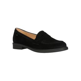 Wojas Leder-Mokassins in Schwarz - 37% | Gr&ouml;&szlig;e 37 | Damen-schuhe-halbschuhe