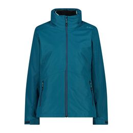 CMP 3in1-Funktionsjacke in T&uuml;rkis - 55% | Gr&ouml;&szlig;e 36 | Damen-outdoorjacken