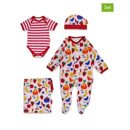 Toby tiger 4tlg. Erstlingsset in Rosa - 44% | Größe 80 | Baby-bodys