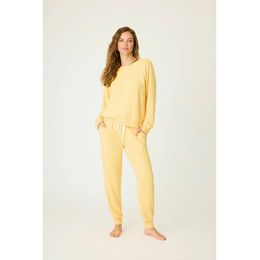 PJ Salvage Pyjama-Hose in Gelb - 49% | Gr&ouml;&szlig;e L | Damen-loungewear
