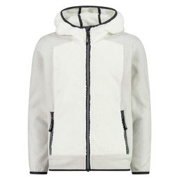CMP Fleecejacke in Wei&szlig; - 63% | Gr&ouml;&szlig;e 140 | Kids-fleecejacken-fleecepullover