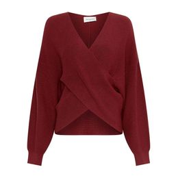 MOSS COPENHAGEN Pullover "Zinelle" in Bordeaux - 42% | Gr&ouml;&szlig;e S/M | Damen-pullover-cardigans