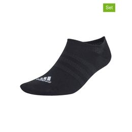 Adidas 3er-Set: Sportsocken in Schwarz - 20% | Gr&ouml;&szlig;e XL | Damen-outdoor-ausruestung
