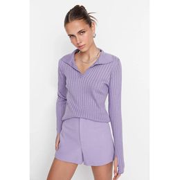 Trendyol Pullover in Flieder - 36% | Gr&ouml;&szlig;e L | Damen-pullover-cardigans