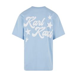 Karl Kani Herren T-Shirt "Karl Kani Herren"lightblau, Gr. L, bedruckt, 100% Baumwolle, Shirts
