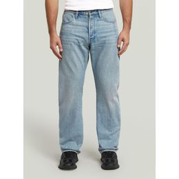 G-Star Raw Regular-fit-Jeans G-STAR "Contor Regular Jeans", Damen, Gr. 33, L&auml;nge 32, sun faded pacific blau, Obermaterial: 30% Baumwolle, 20% Baumwolle, Jeans