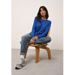 Just Cashmere Kaschmir-Pullover "Helen" in Blau - 55% | Gr&ouml;&szlig;e L | Damen-pullover-cardigans