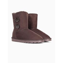 ISLAND BOOT Winterboots "Elisa" in Dunkelbraun - 77% | Gr&ouml;&szlig;e 38 | Damen-stiefel