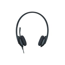 Logitech H340 Kopfhörer mit kabel mit Mikrofon - Schwarz
