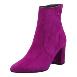 Paul Green Damen Stiefelette "Paul Green Stiefelette Leder", Gr. 38violett, Leder, Schuhe