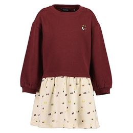 Blue Seven Sweatkleid in Rot/ Beige - 39% | Gr&ouml;&szlig;e 128 | Kinderkleider
